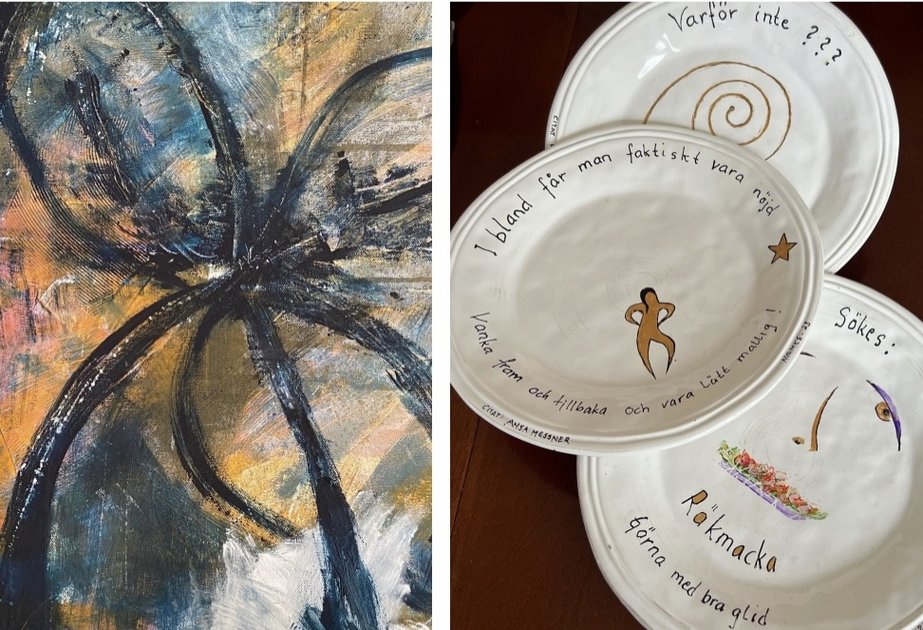 Ingrid Svensson & Ulrika Ekman - 2 x painting - Visit Stockholm