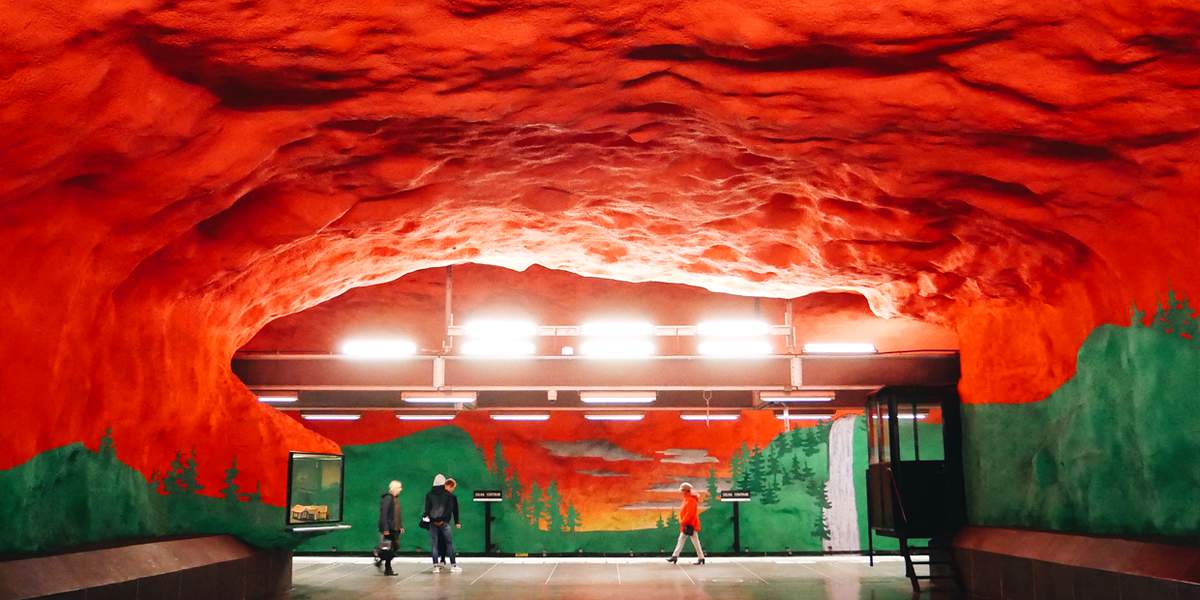 Solna Centrum subway station - Visit Stockholm