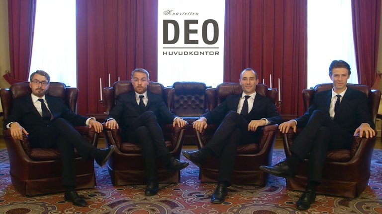 DEO - Sweden's funniest vocal quartet - Visit Stockholm
