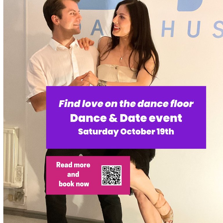 Dance & Date Event 19 October: Meet your new love on the dance floor ...
