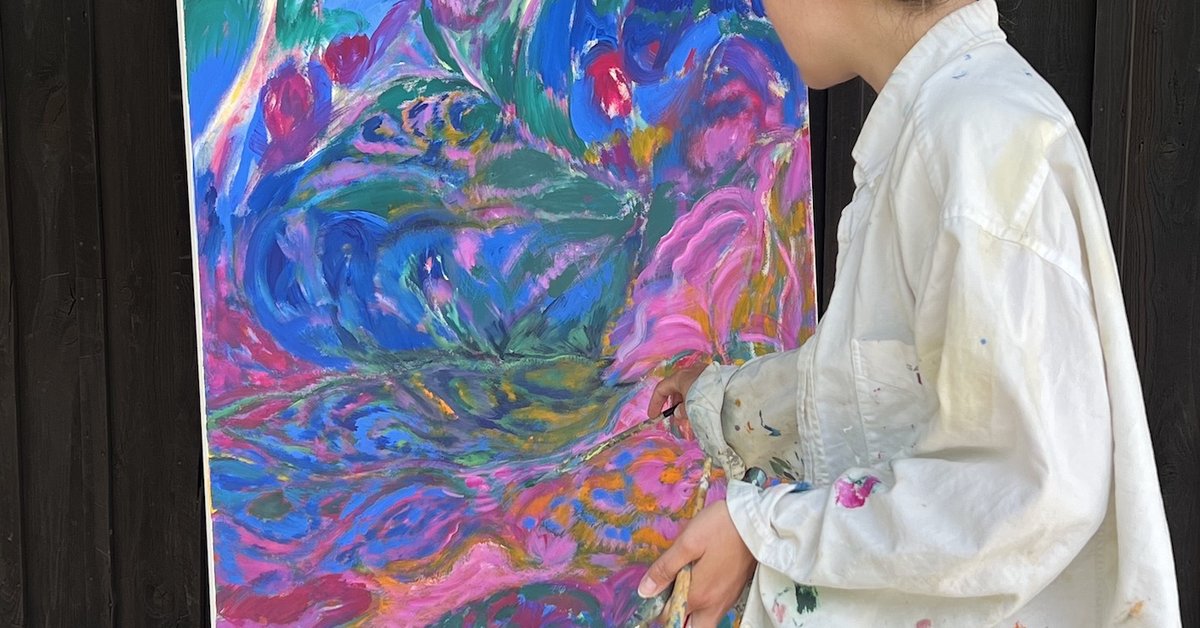 Paint with Malin Gabriella - Create Like an Artist - Visit Stockholm
