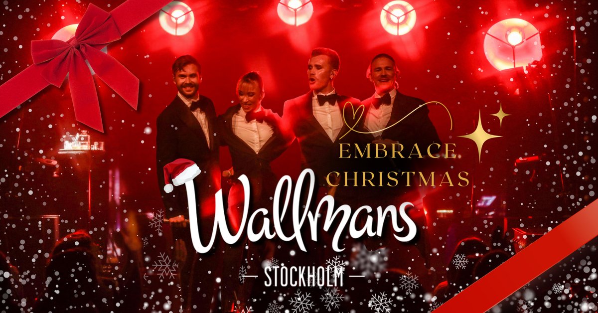 Embrace Christmas Party at Wallmans - Visit Stockholm