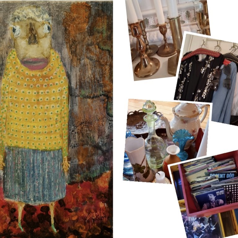 Dad's paintings & flea market - Visit Stockholm