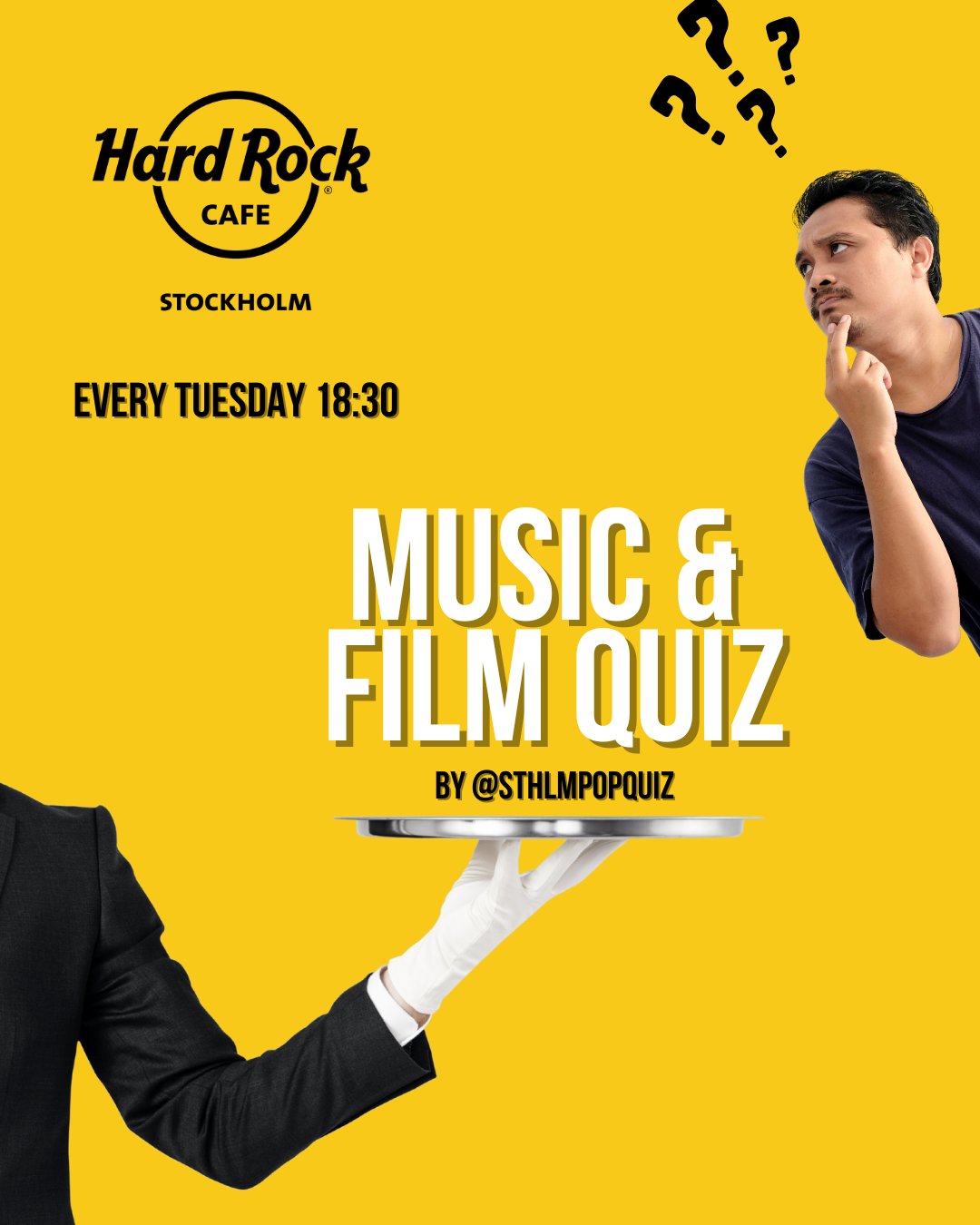 Film & Music Quiz! Tuesdays 18:30 - Visit Stockholm