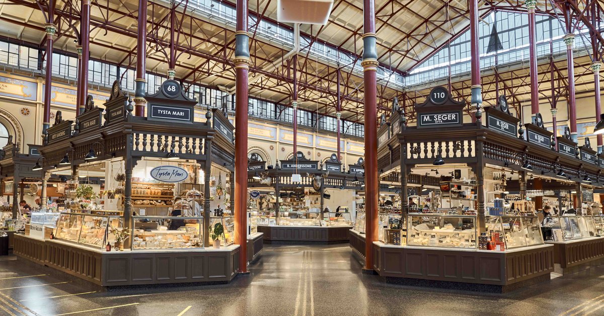 Guided Tour in the Historical Food Hall Östermalms Saluhall - Visit ...