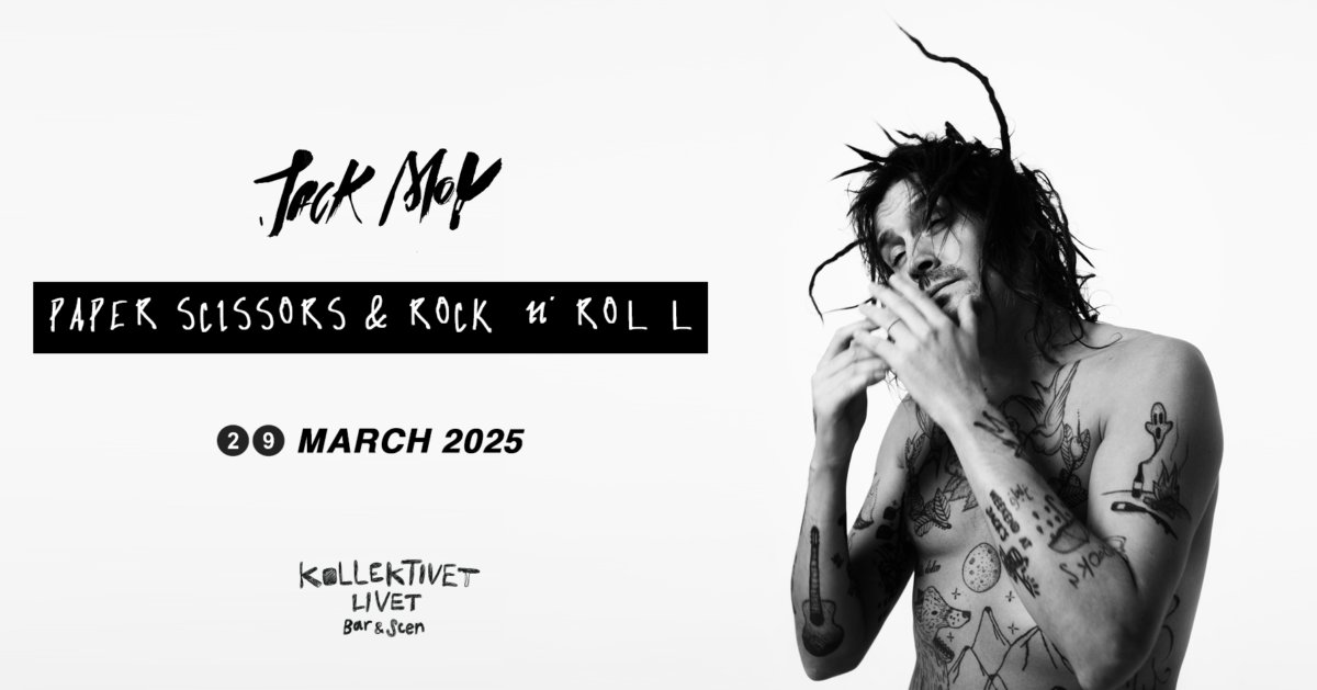 Jack Moy - Paper Scissors & Rock n Roll Tour! - Visit Stockholm