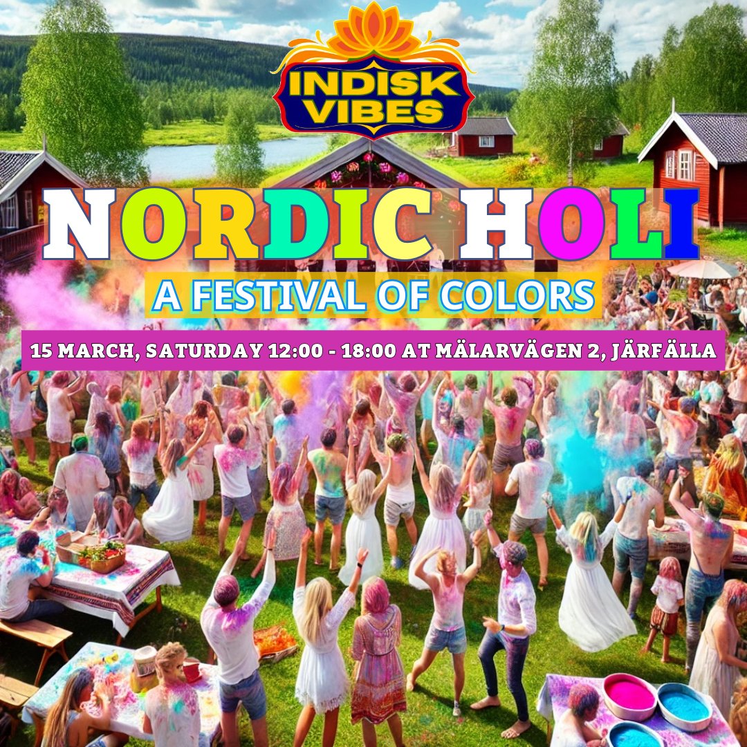 Nordic Holi: A Festival of Colors - Visit Stockholm