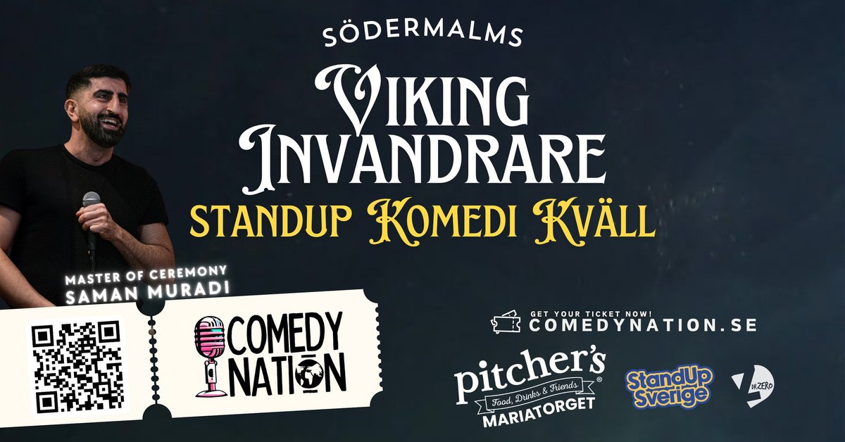 Viking Invandrare Standup Comedy Evening - Visit Stockholm