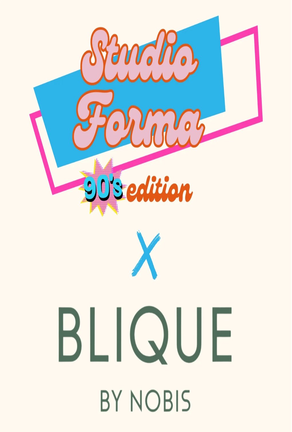 Studio Forma 90’s edition x Blique - Visit Stockholm
