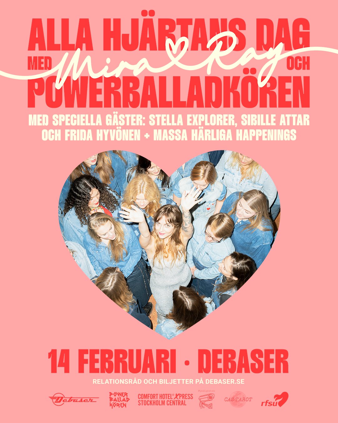 Valentine’s Day with Mira Ray and the Power Ballad Choir - Visit Stockholm